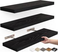 China Wood Wall Mounted Book Shelf Kitchen Floating Shelves Wall Shelf for Home Decorative for sale