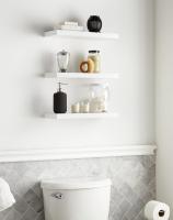 China Wood Wall Mounted Book Shelf Kitchen Floating Shelves Wall Shelf for Home Decorative for sale
