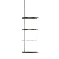 China Wall Mounting Metal Plant Indoor Balcony Flower Pot Plant Stand Tree Shelf Display Modern Shop Metal Stand Flower Display Rack for sale