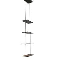 China Wall Mounting Metal Plant Indoor Balcony Flower Pot Plant Stand Tree Shelf Display Modern Shop Metal Stand Flower Display Rack for sale