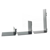 China Factory Hot Sale Wall Mounted Shelf Aluminum Display Book Shelf Wall Decor Shelves for sale