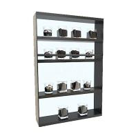 China Beleuchtet Beleuchtung Display Regal Schrank Anzeige Regal Anzeige Schrank Display Racks Shelves with Adjustable LED for sale
