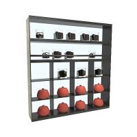 China Beleuchtet Beleuchtung Display Regal Schrank Anzeige Regal Anzeige Schrank Display Racks Shelves with Adjustable LED for sale
