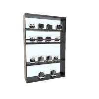 China Beleuchtet Beleuchtung Display Regal Schrank Anzeige Regal Anzeige Schrank Display Racks Shelves with Adjustable LED for sale