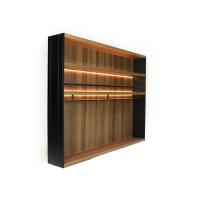 China Modern LED Light Storage Rack for Home Household Organizer with Wine Shelf Kitchen Living Room Bar Available Factory Wholesale for sale