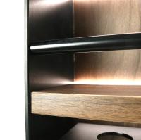 China Modern LED Light Storage Rack for Home Household Organizer with Wine Shelf Kitchen Living Room Bar Available Factory Wholesale for sale