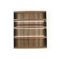 China Italian Design Aluminum Hardware Wine Display Bar Cabinet Shelf Kitchen Rack with LED Living Room Cabinets for sale