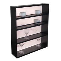 China XJ1083 Wholesaler Price Led Light Kitchen Shelves Storage Rack Cabinet Home Furniture for sale