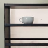 China XJ1083 Wholesaler Price Led Light Kitchen Shelves Storage Rack Cabinet Home Furniture for sale