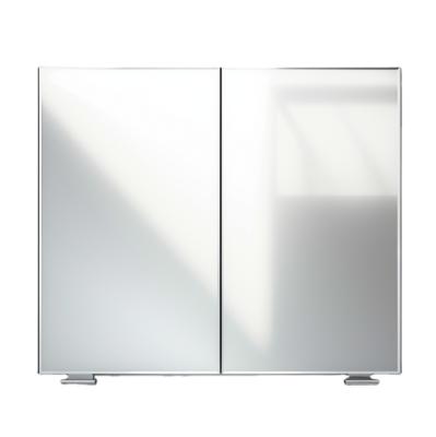 China Factory Size Customization Cabinet Mirror Modern Simplicity Bathroom Smart Aluminum Mirror With LED for sale
