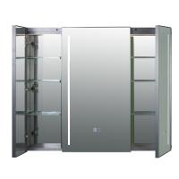 China Hot Sales Customized Size Smart Mirror Bathroom Vanity Cabinet Bathroom Mirror Cabinet With Light for sale