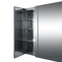 China Hot Sales Customized Size Smart Mirror Bathroom Vanity Cabinet Bathroom Mirror Cabinet With Light for sale