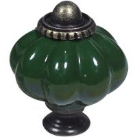 China Pumpkin Ceramic Handle Knob Bohemian Style Cartoon Kitchen Bedroom Bathroom Wardrobe Dresser Cabinet Drawer Door Handle for sale