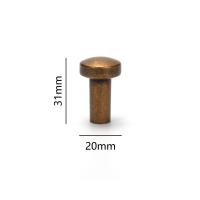 China New Zinc Vintage American Hardware Antique Bronze U Shape Durable Entry Cabinet Door Handle Knobs for Drawer Easy Installation for sale