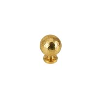 China Solid Brass Gold Hammered Texture Modern Chinese French American Style Cabinet Wardrobe Drawer Door Handle Durable 24x31mm Easy for sale
