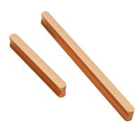 China Modern Long Aluminium Alloy Door Pull Handle Golden Grey Wardrobe Handles with Screws for sale