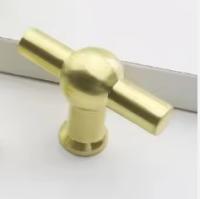 China Modern Black Dresser Kitchen Cabinet T-Bar Pull Handle Factory Custom Zamak Material for Wardrobe Drawer Home Decoration for sale
