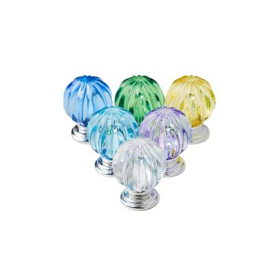China Colored Knobs for Living Room Bedroom Other Spaces-Glass Acrylic Wardrobe Drawer Dresser Bathroom Hotel Apartment Dining for sale