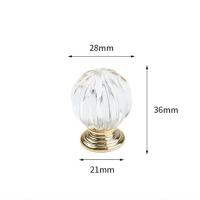 China Colored Knobs for Living Room Bedroom Other Spaces-Glass Acrylic Wardrobe Drawer Dresser Bathroom Hotel Apartment Dining for sale