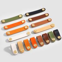 China Colorful Contemporary Square Zinc Alloy Pull Handle Drawer Knobs with Metal Button for Apartment Use Cabinets Wardrobes Dressers for sale