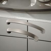 China Modern Silver Aluminum Cabinet Drawer Pull Handle for Kitchen Cupboard Furniture Bedroom Wardrobe/Dresser Modern for sale