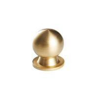 China Modern Gold Tapered Brass Drawer Handles for Kitchen Bathroom Living Room Furniture Cabinets Wardrobes Bronze Doors Knobs for sale