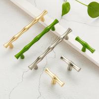China Modern Solid Alloy T-Bar Drawer Pull Handle Golden Luxury Furniture Handles for Kitchen Dresser Bedroom Apartment Use Factory for sale