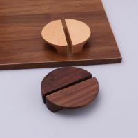 China Modern Half Moon-Shaped Wood Cabinet Handles Semicircle Wooden Furniture Knobs for Dresser Drawer Kitchen Bedroom Outdoor Use for sale