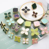 China Modern New Design Colorful Marble Wood Knobs Handles Mica Single Hole for Drawer Dresser Cabinet Kitchen Furniture Home for sale