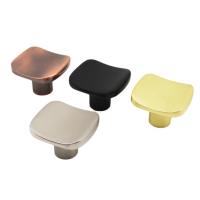 China Gold Tapered Drawer Handles Wardrobe Cabinet Doors Furniture Zinc Alloy Handles for sale