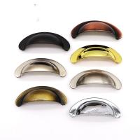 China Bronze Drawer Handles for Medicine Cabinet Wardrobe Modern Design Zinc Alloy Furniture Cabinet Hardware for Kitchen Dresser Use for sale