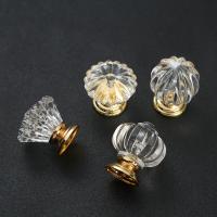 China Diamond Crystal Handles Single Hole Pots Lids Top Beads Wardrobe Doors Acrylic Plastic Furniture Drawers  Handles for Bedroom for sale