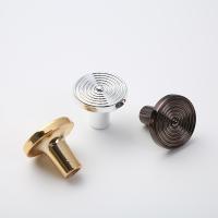 China Factory ABS Cabinet Door Knob Round Single Hole Handle Luxury  Drawer Bedroom Wardrobe Dresser Set With Diamonds for sale