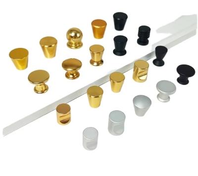 China Factory Brass Cabinet Door Knob with Simple Handle for Bathroom Hotel Living Room Furniture Quality Drawer Hardware Pull for sale