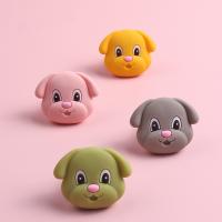 China Single-Hole Cartoon Silicone Furniture Handles Cute Anti-Collision Drawer and Door Handles for Children's Cabinets Wardrobes for sale