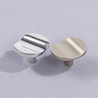 China Modern Minimalist Zinc Alloy Wardrobe Door Handle TV Cabinet Handle Single Hole Knob Cabinet Furniture Hardware Handle for sale