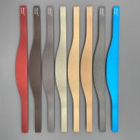 China Kitchen Cabinet Door Frame Profile Pull Handle Edge Banding Edge Handle Furniture Handle & Knob Aluminium Alloy Modern Simple for sale