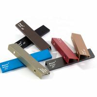 China Customized Aluminum Edge Handle Furniture Hardware Kitchen Cabinet Door Handles for sale