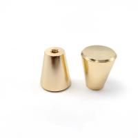 China Racyle Latest Aluminum Cabinet Hardware Gold Furniture Knobs Drawer Handles for sale