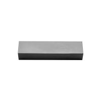 China 4.7-Inch Rectangular Matte Black Aluminum Cabinet Pulls Luxury L-Style Decorative Drawer Handle and Knob for Kitchen Bedroom for sale