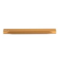 China G-Shape Hidden Aluminum Brass Knob Gold Handles for Kitchen Cabinets Dressers Wardrobes Bedrooms-for Hotels for sale