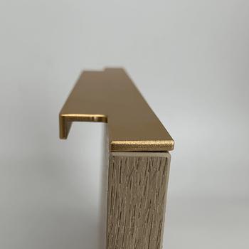 China Popular Customized Kitchen Furniture Handle Models Aluminum Profile Bedroom School Apartment Dining Workshop Hotel Applications for sale