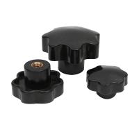 China Stars Plastic Knob Black M8 M10 M12 Bolt Metal Bolt Through Bolt for sale