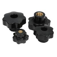 China Stars Plastic Knob Black M8 M10 M12 Bolt Metal Bolt Through Bolt for sale