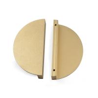 China OEM Classic Half Moon Handles Knobs Drawer Door Knob Pulls for Furniture for sale