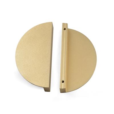 China OEM Classic Half Moon Handles Knobs Drawer Door Knob Pulls for Furniture for sale