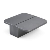 China New Alloy Gold square Cabinet Knobs Aluminum Cabinet Handle Maniglie Color Rame Per Mobili Cucina for Furniture Door for sale