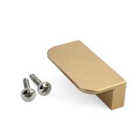 China New Alloy Gold square Cabinet Knobs Aluminum Cabinet Handle Maniglie Color Rame Per Mobili Cucina for Furniture Door for sale