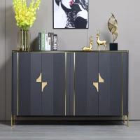 China New Design Cabinet Handle Knob Half Gold Handles Aluminum Combination Cabinet Door Knobs for sale