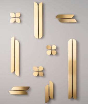 China Flower Petaloid Kitchen Cabinet Knob Coloful Handles Furniture Handles Simple Furniture Handles for sale